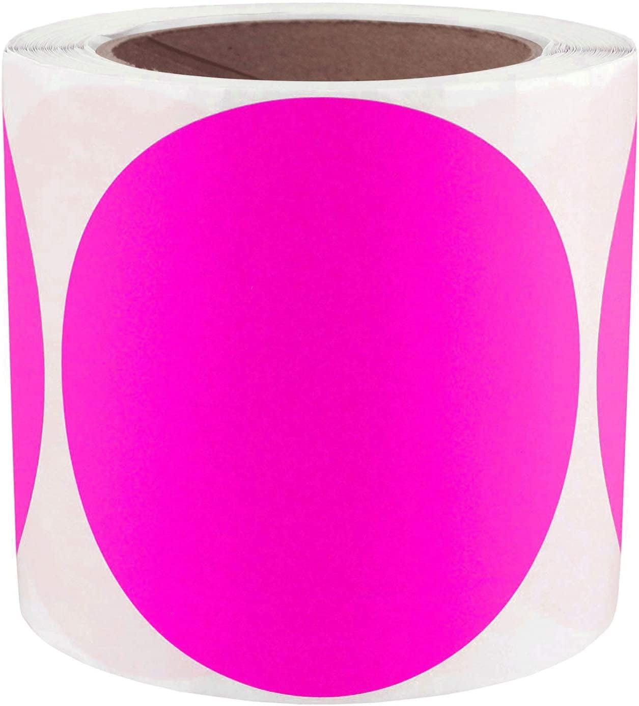 4 inch Color-Code Dot Labels | Round Color Coding Labels | Permanent ...