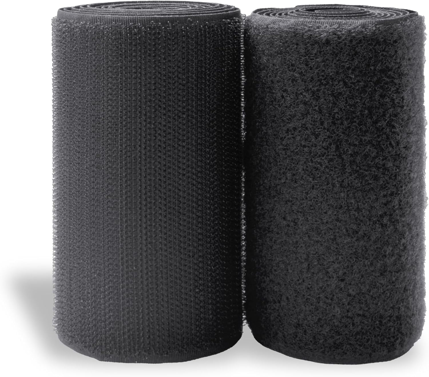 4 inch Dark Grey Hook and Loop Tape 1 Yards Length Non-Adhesive Hook ...