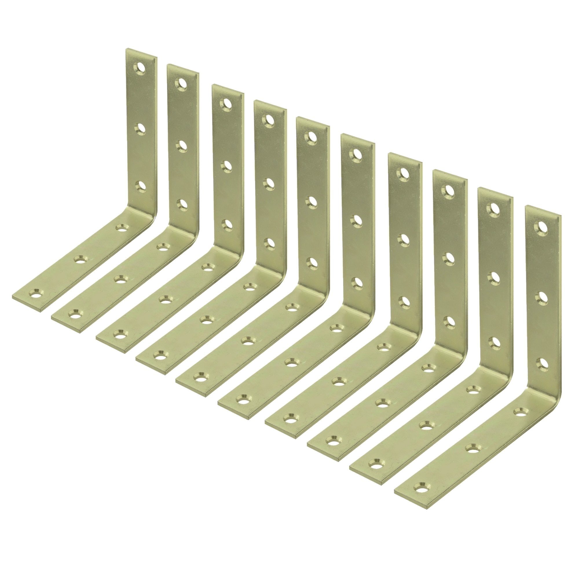 4" inch Heavy Duty Corner Brace Angle Repair Bracket w/Screws - Walmart.com
