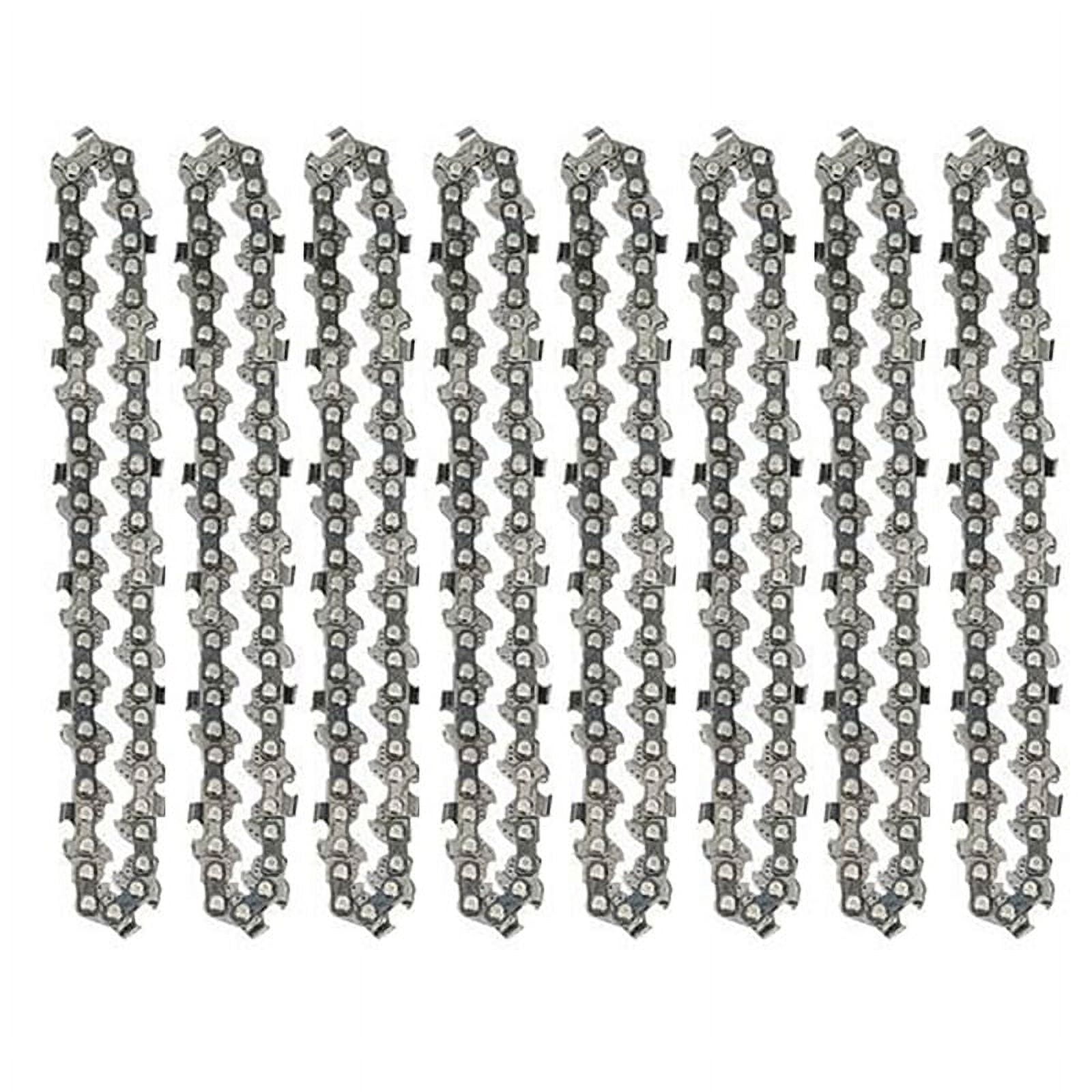 4 inch Mini Steel Chainsaw Chain 8 Pack - Walmart.com