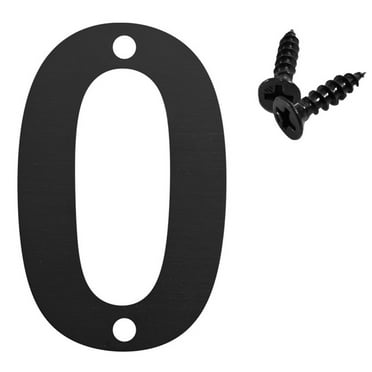 Barton 1pcs 6" Number 9 Floating House Number House Mailbox Home Street ...