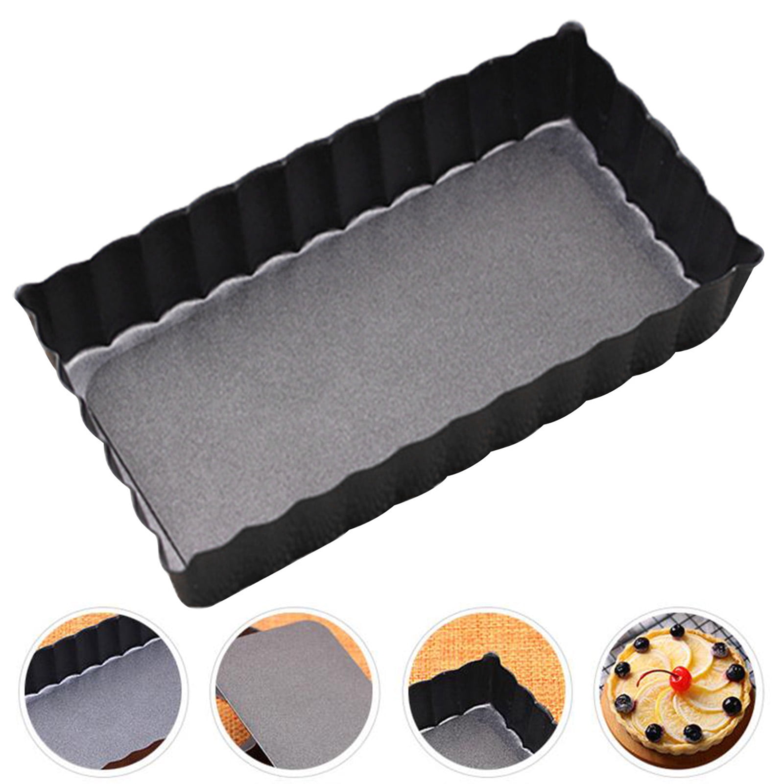 4 inch Non-Stick Lace Rectangular Biscuit Mould Cookie Cake Baking ...