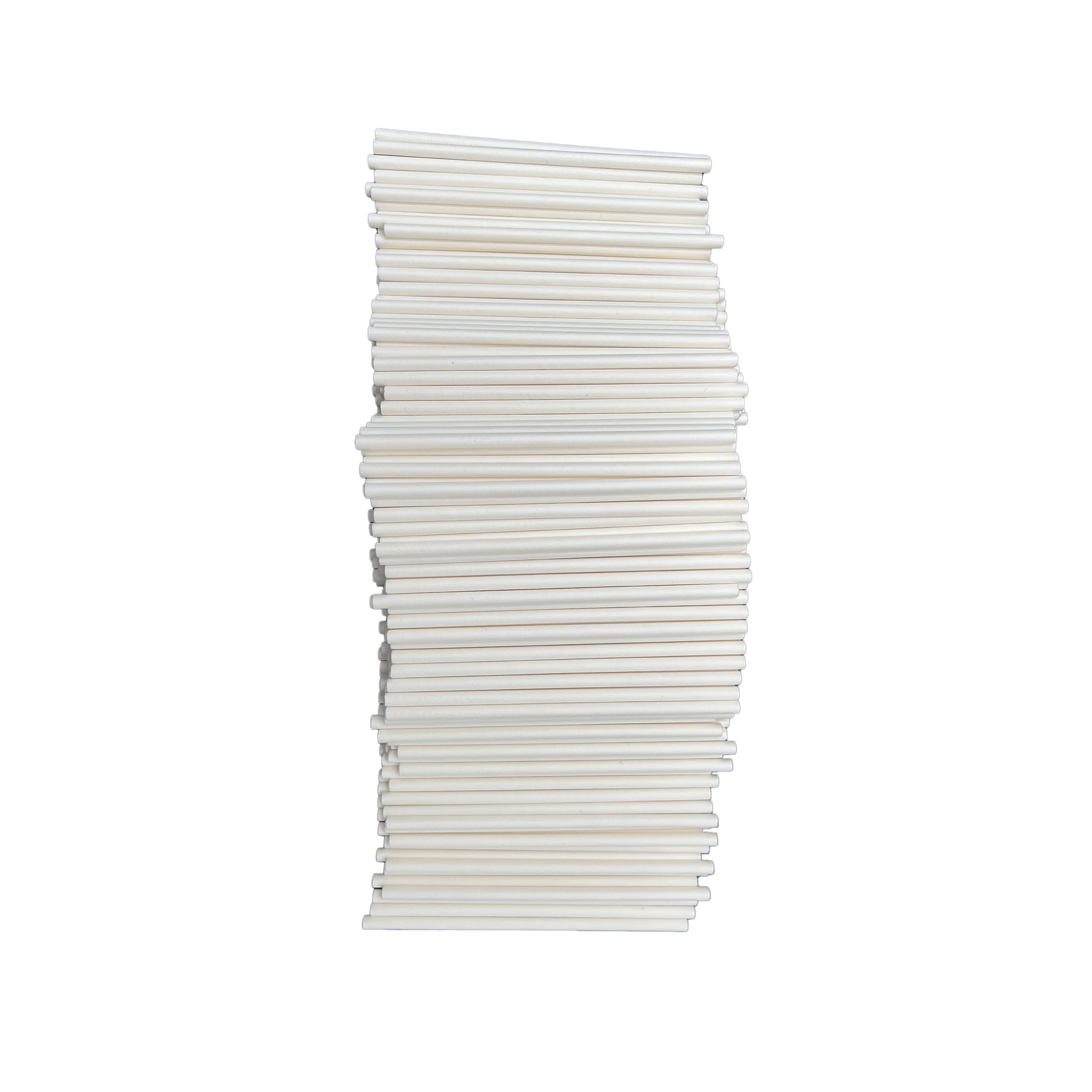 Way To Celebrate 4-inch White Paper Treat Sticks, 300 Count for Cake ...