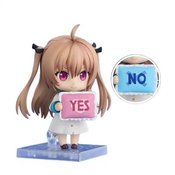 4-inch Q-style Movable Clay Figure - Yatoriko | Articulated Chibi ...