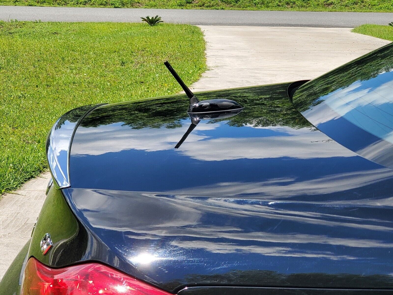 4" inch Short Black Aluminum Antenna Mast AM/FM for INFINITI G37 CABRIO ...