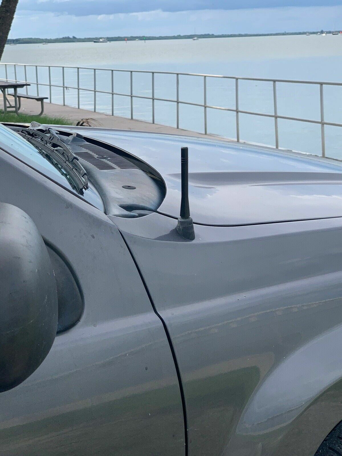 4" inch Short Black Aluminum Antenna Mast AM/FM for JEEP GRAND CHEROKEE ...