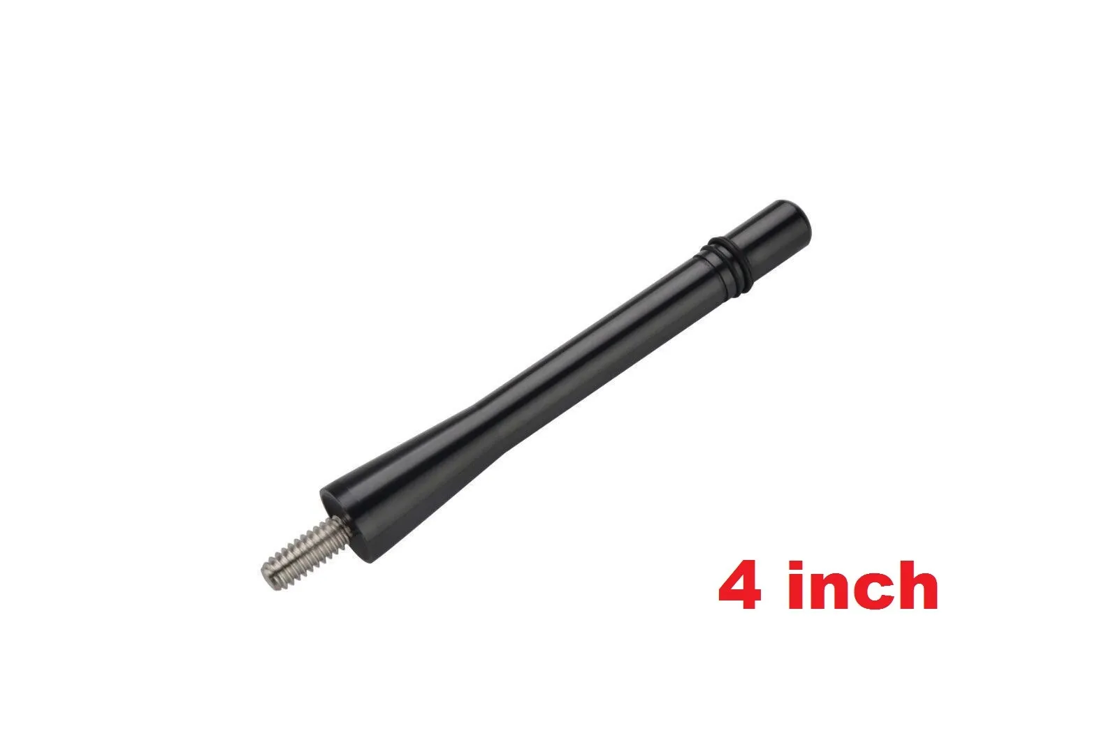 4" inch Short Black Aluminum Antenna Mast Rod AM/FM for VOLKSWAGEN ...