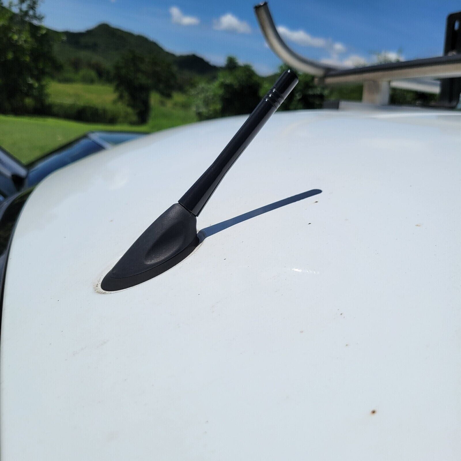 4" inch Short Black Antenna Mast AM/FM for FORD TRANSIT CONNECT 2010 ...