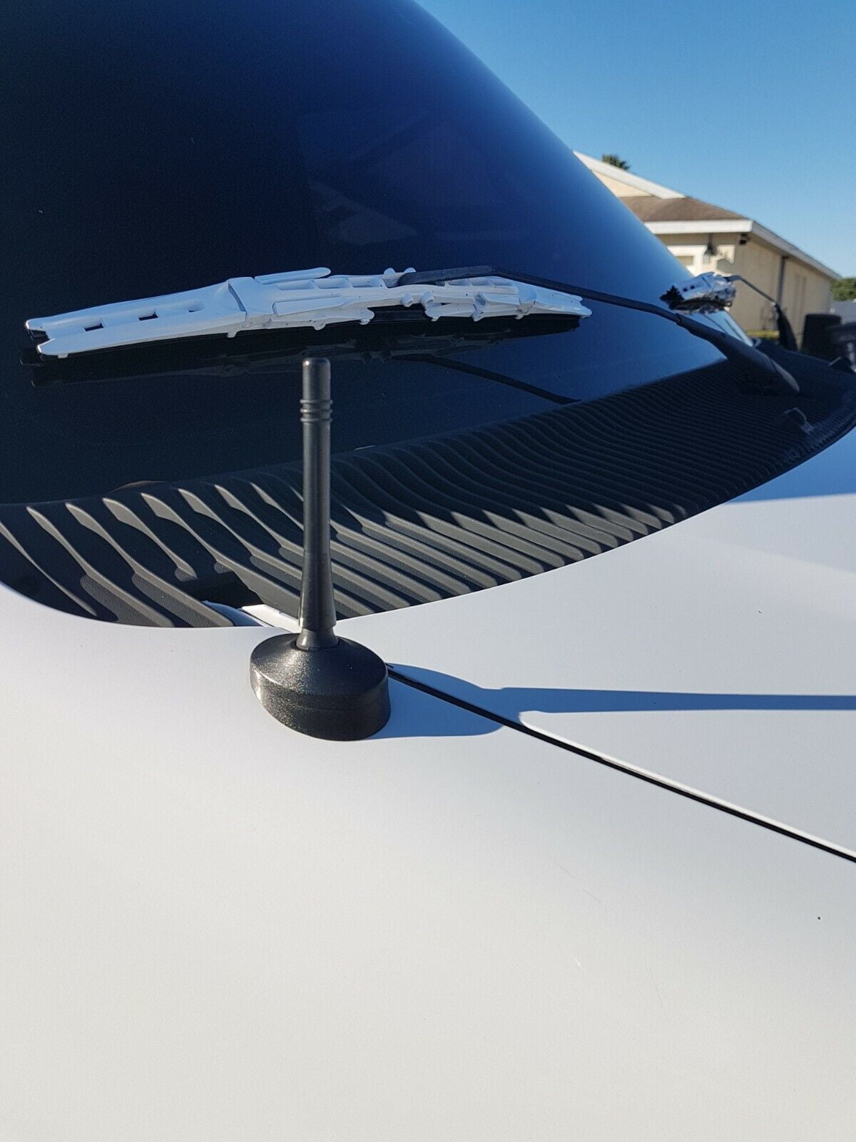 4" inch Short Black Antenna for FORD E150/250/350/450/550 ECONOLINE ...