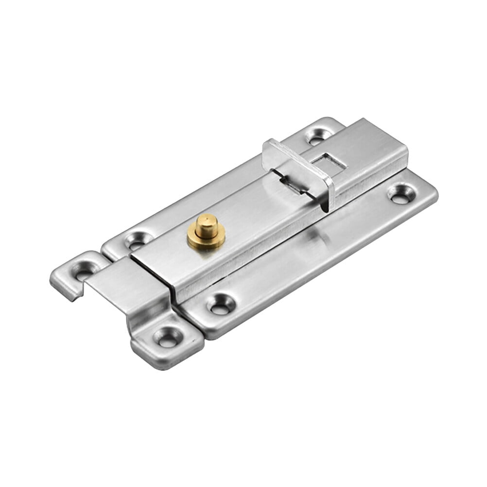 4 inch Stainless Steel Door Latch Automatic Spring Brushed Texture Gate ...