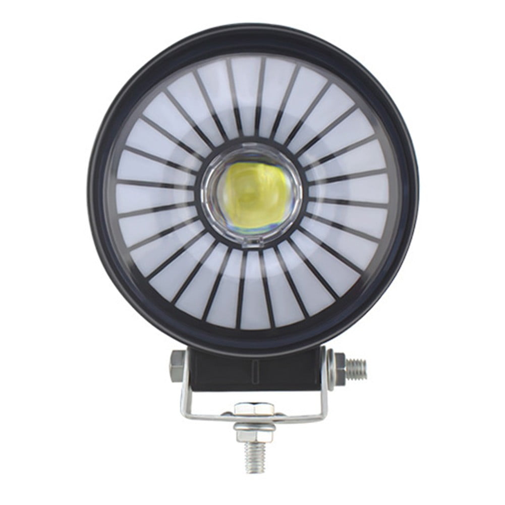 4 Inch Color Led Light Bar Round Work Lamp Cover Round Rotating