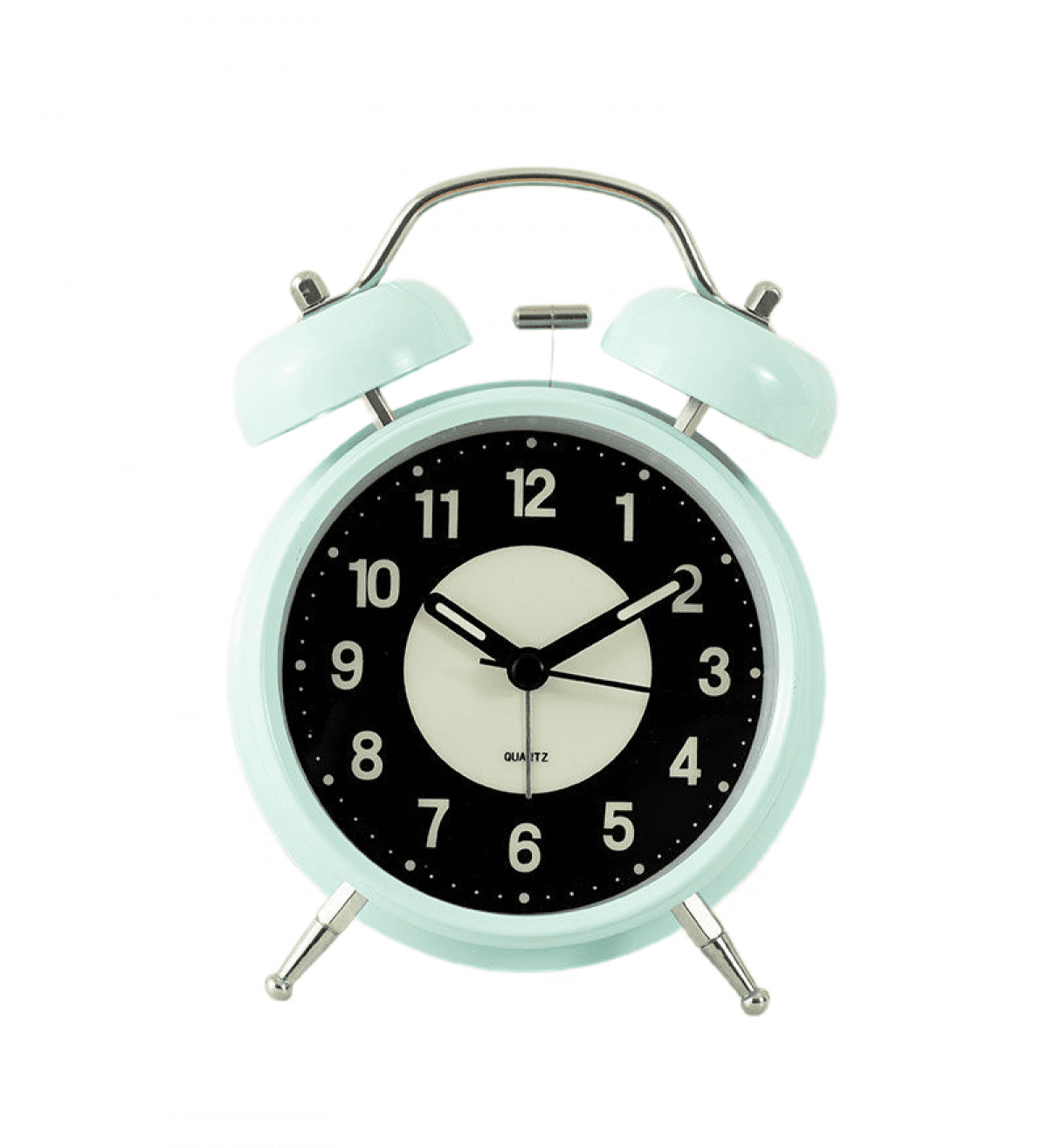 4-inch metal luminous cute alarm clock silent alarm clock for students ...