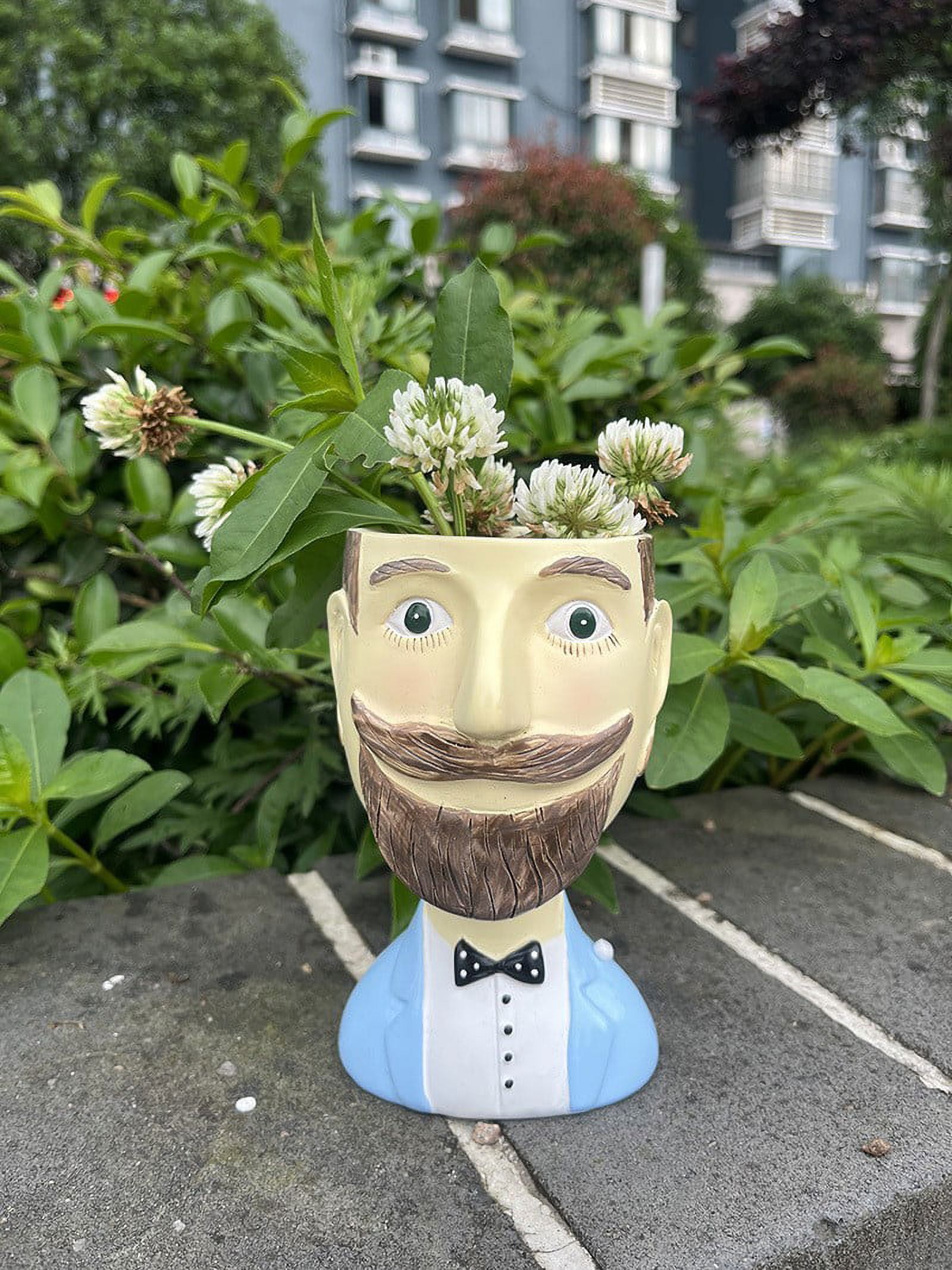 4-inch square eco-friendly pots small deck railing flower pots Study ...