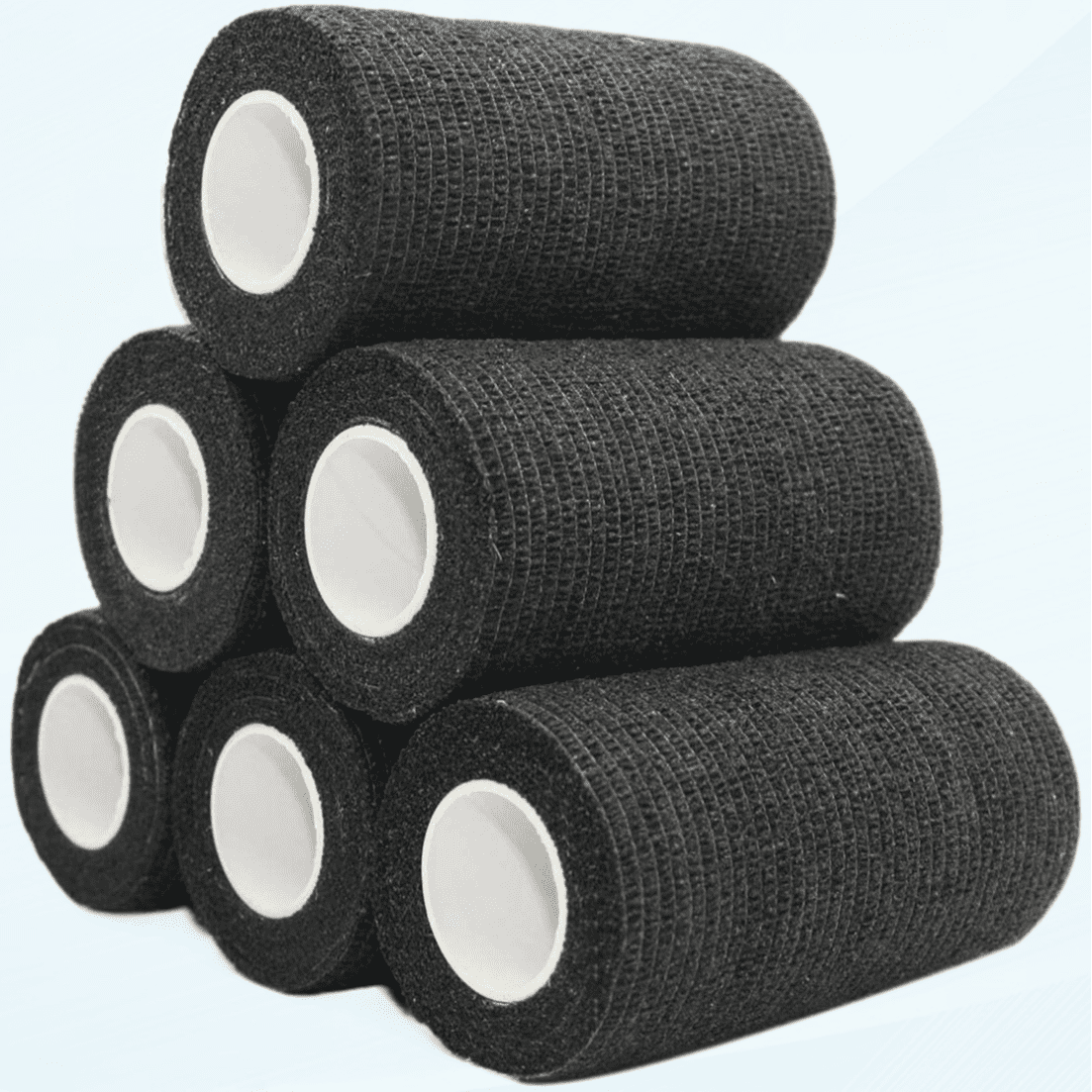 4 inch x 6 Pack Vet Wrap Adhesive Bandages - 5 Yards Self Adherent ...