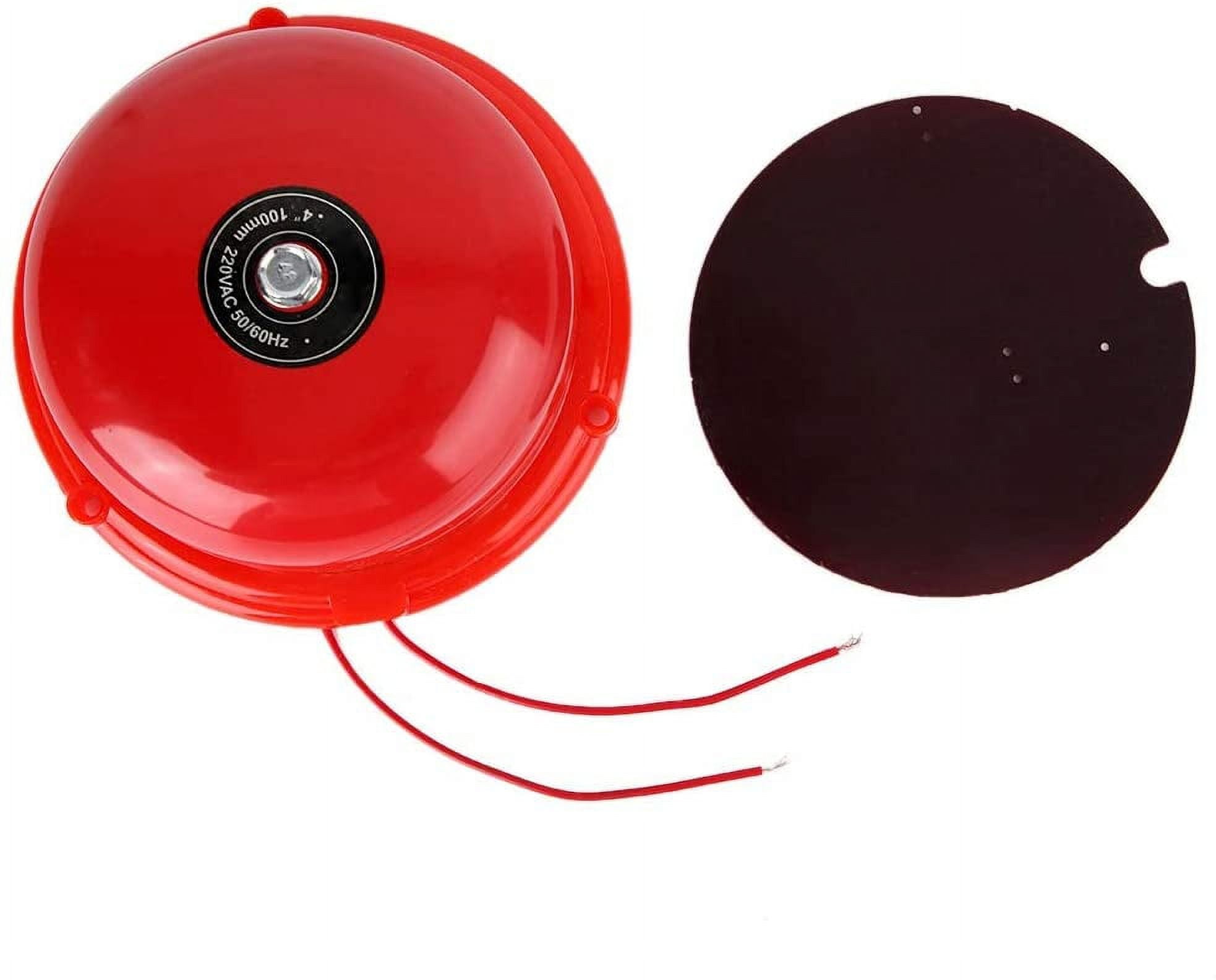 4 inches Metal Fire Control Internal Strike Type Electric Bell, 100db ...