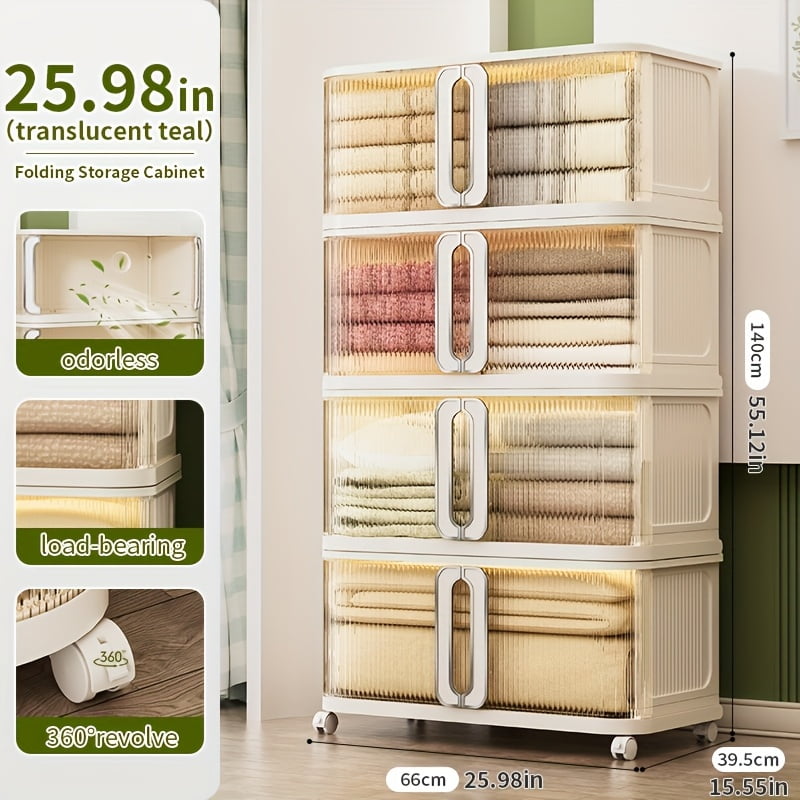 4-layer/5-layer Foldable Plastic Kitchen Food Containers with Lids ...