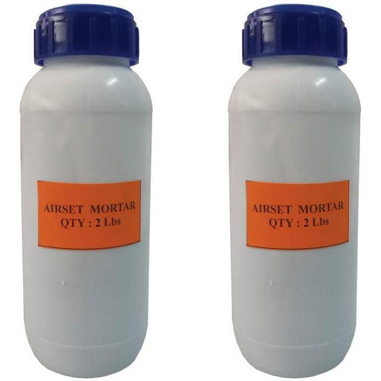 4 lbs Wet Refractory Mortar - 2700F - For Ceramic Fiber Firebrick Kiln ...