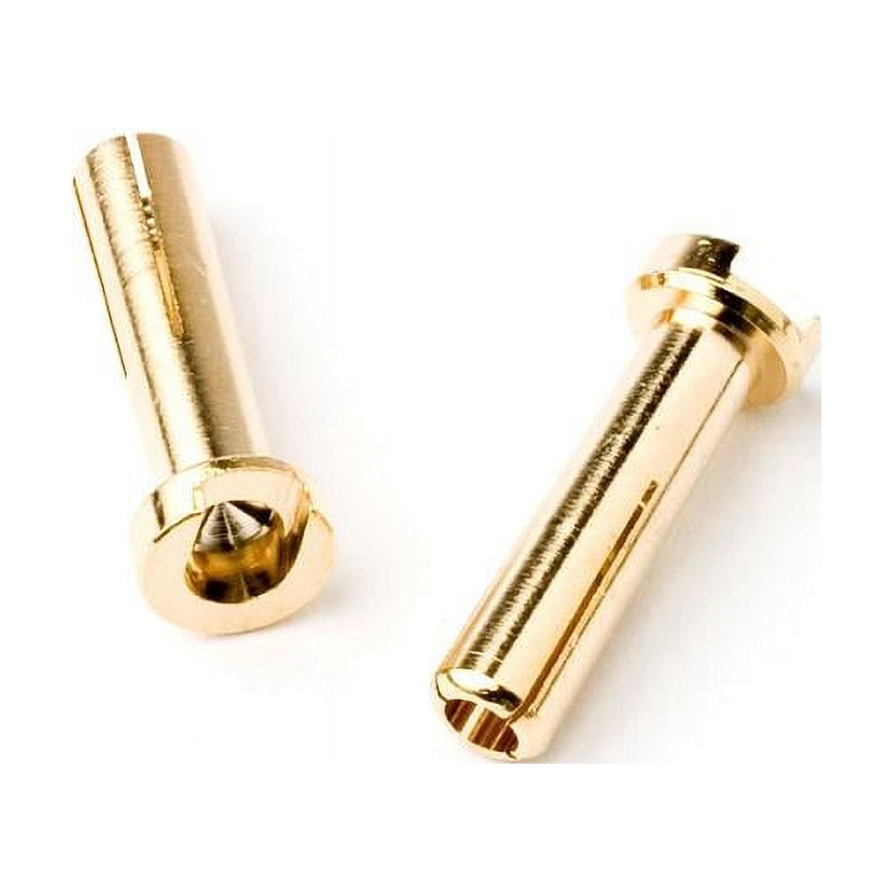 4 mm Male Bullets Low Profile Connector, Gold - 18 mm - Walmart.com