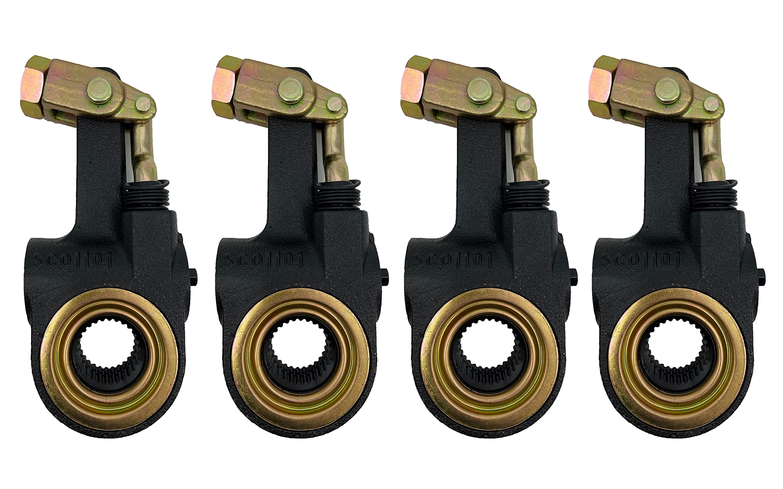 4 of 6" Lever 28 Spline 1.5" Diameter Automatic Slack Adjuster Replaces ...