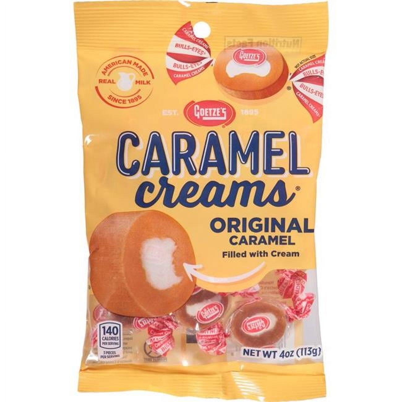 4 oz Creams Original Caramels - Pack of 12 - Walmart.com