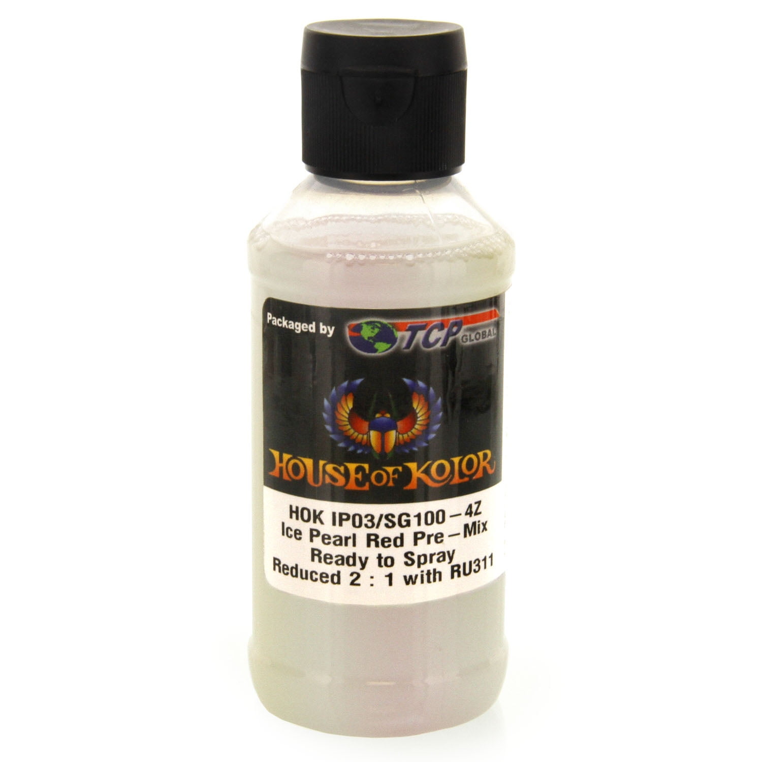 4 oz ICE RED House of Kolor Ice Pearl Ready-to-Spray Auto Paint ...