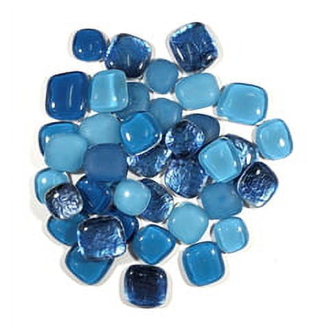 4 oz Sky Blue Pebble Tile - Walmart.com