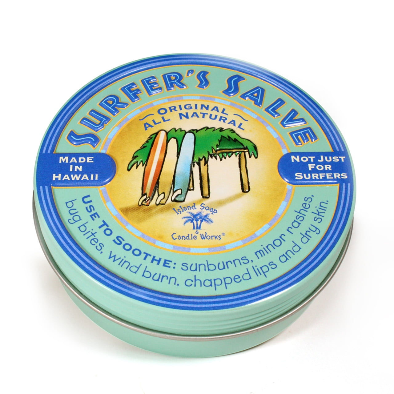 4 oz. Surfer's Salve Tin - All Natural Skin Care Ointment for Sunburn ...