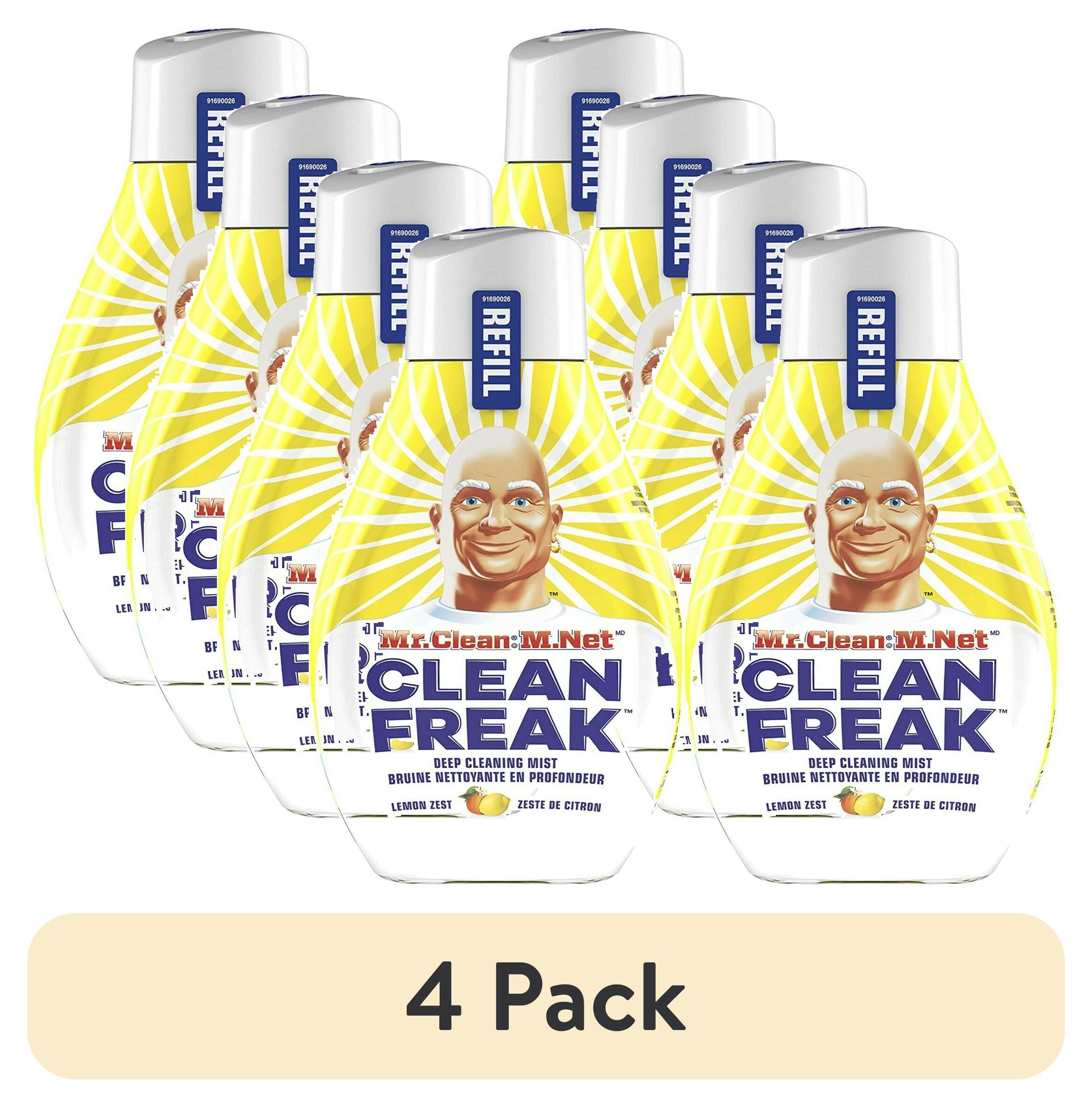 (4 pack) 2 Mr. Clean Clean Freak Lemon Zest Deep Cleaning 16 oz Pack of ...