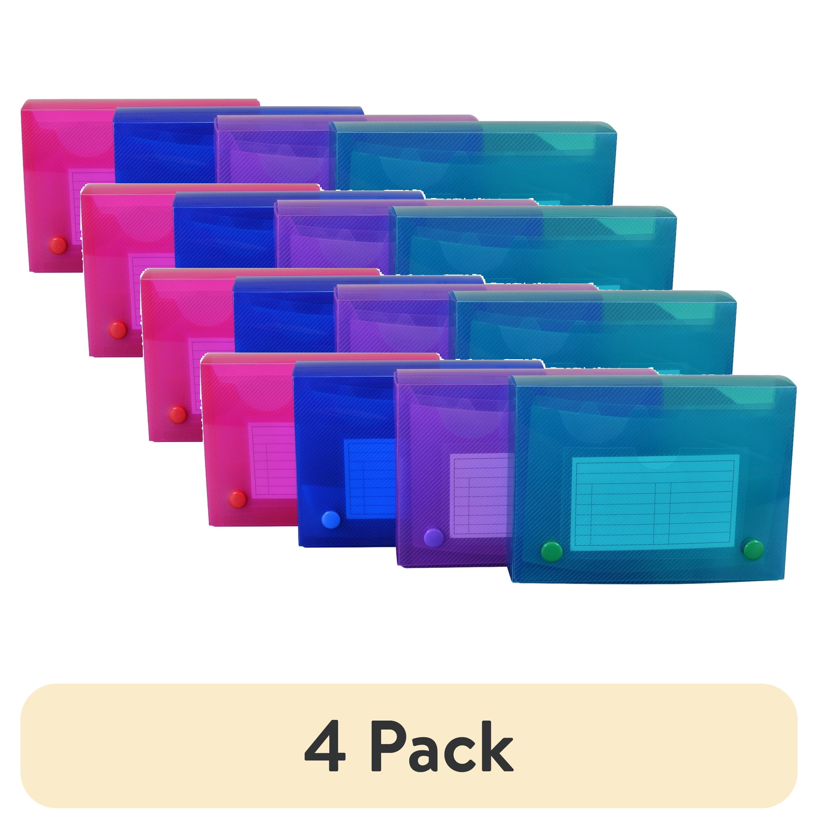 (4 pack) 4 x 6 Index Card Case - Walmart.com
