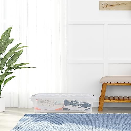 Shallow Underbed Storage Containers