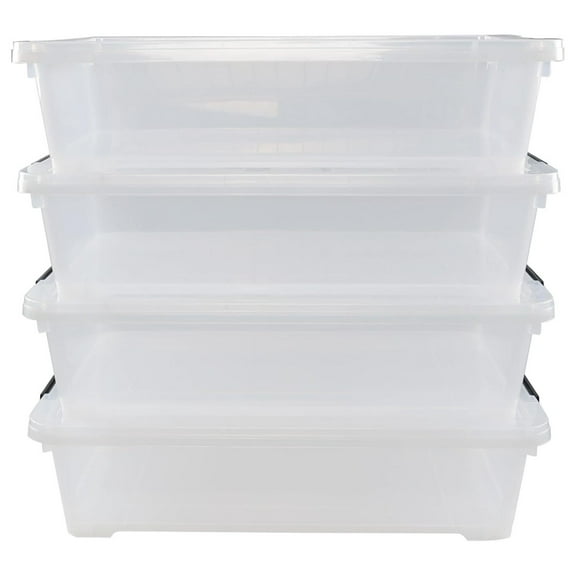 Shallow Underbed Storage Containers