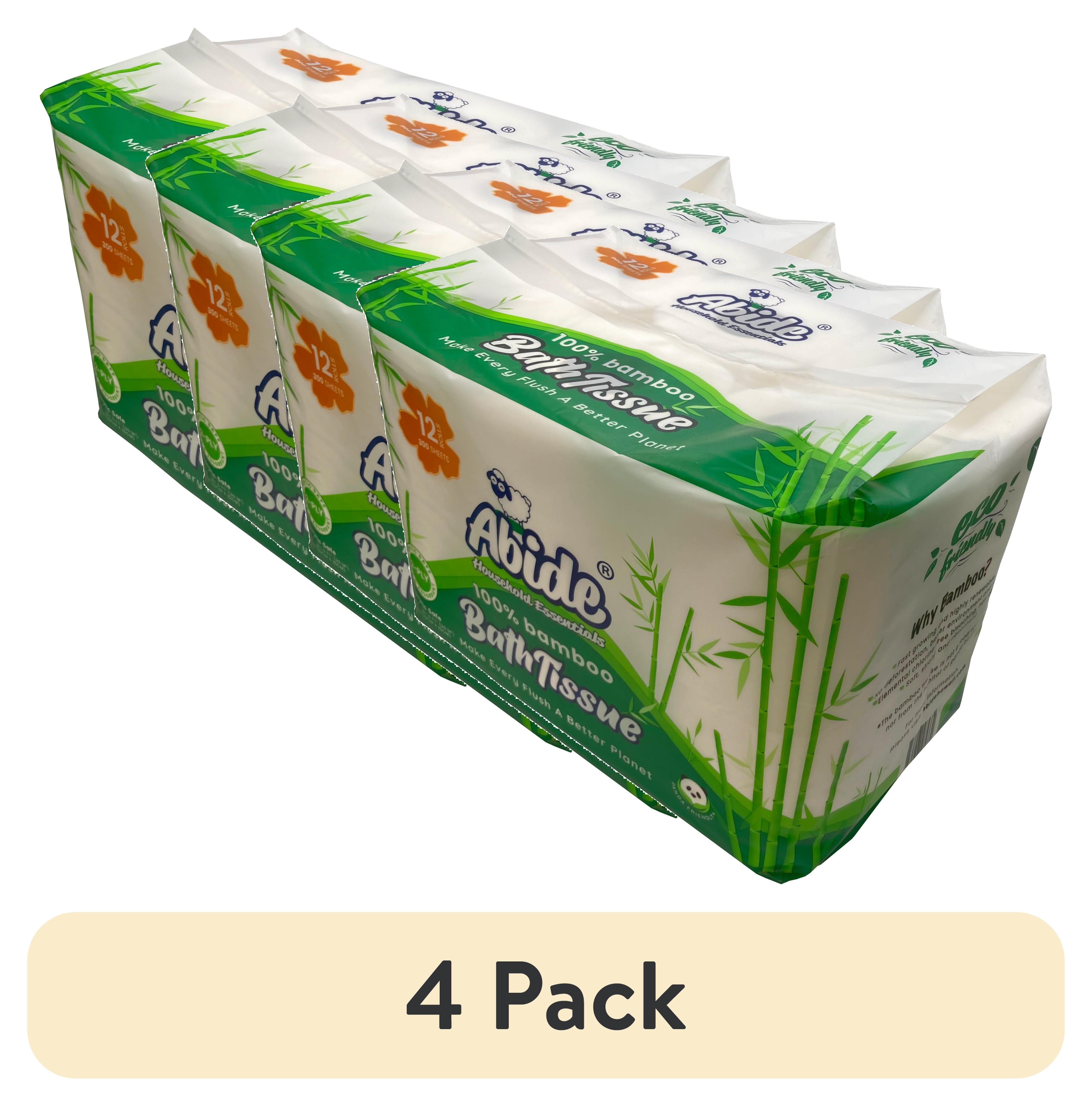 (4 pack) Abide Bamboo Tp 12 Roll - Walmart.com