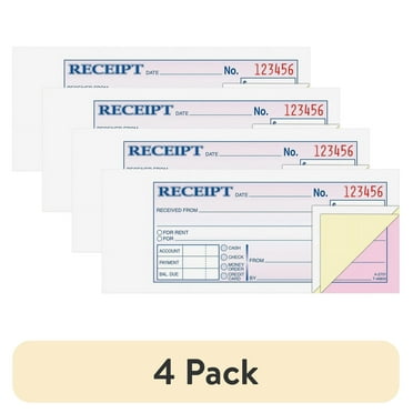 BAZIC Business Pack: Rent Receipt Book, 50 Sets, Invoice Paper, 2-Part ...