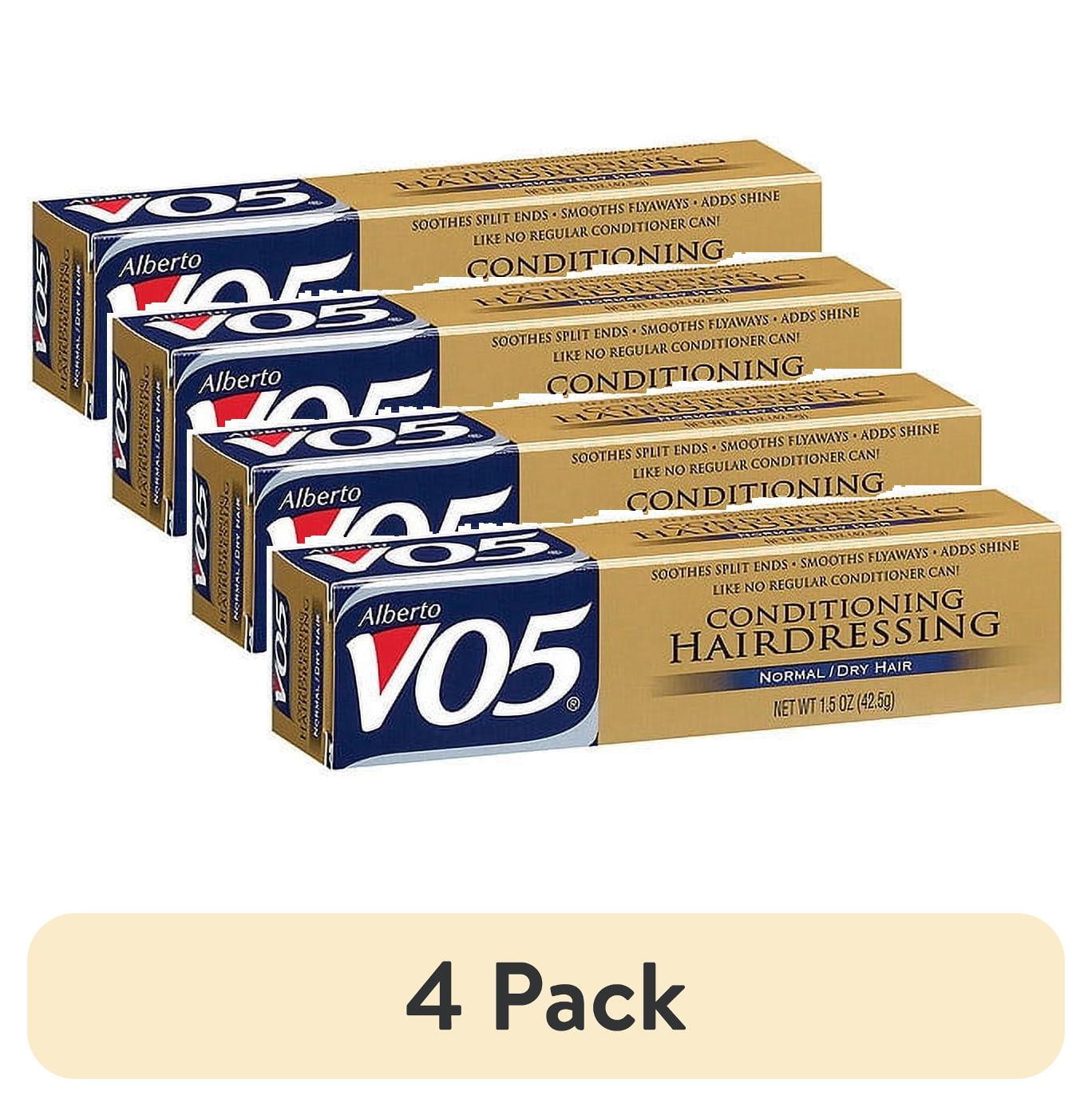 (4 pack) Alberto VO5 Conditioning Hair Dressing Normal/Dry Hair, 1.5 oz ...