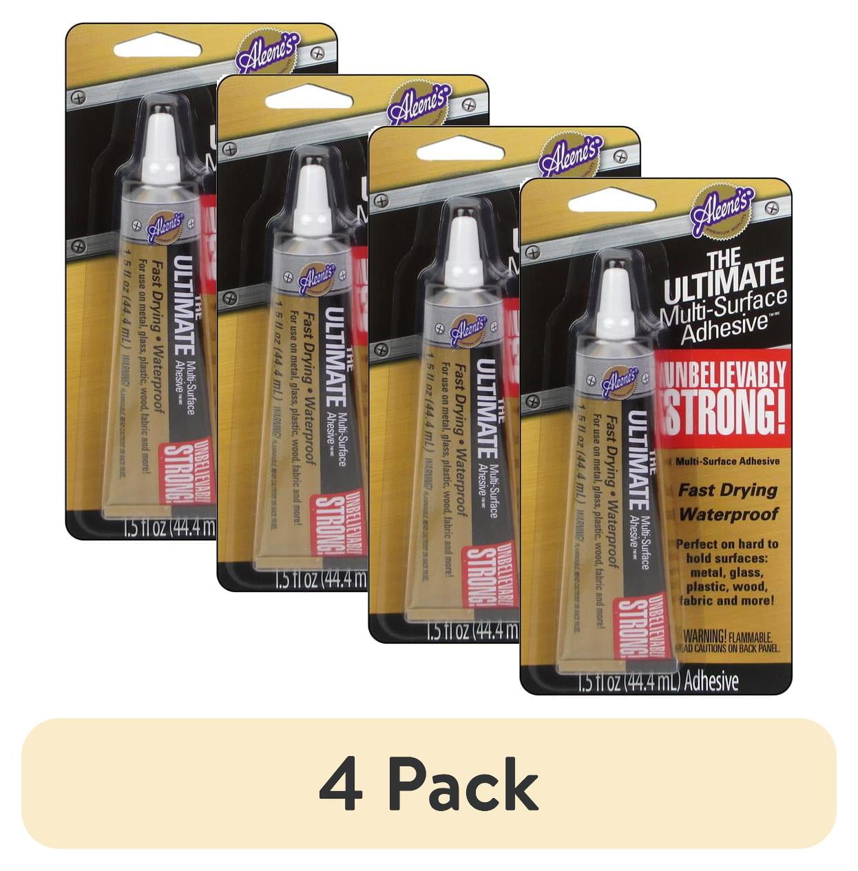 (4 pack) Aleene's Ultimate Multi-Surface Hardware Adhesive 1.5 fl. oz ...