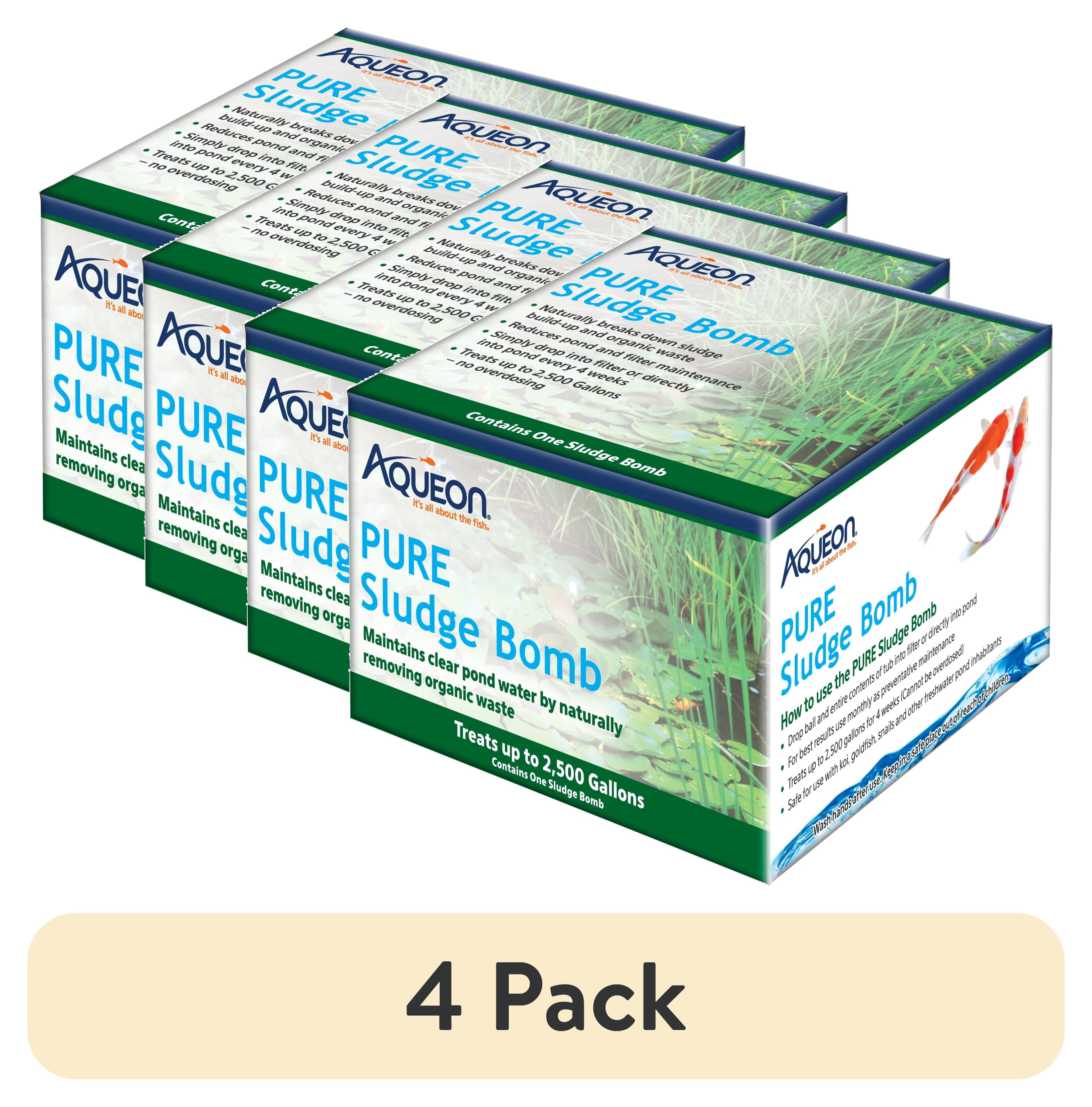 (4 pack) Aqueon Pure Sludge Bomb 1-pack - Walmart.com