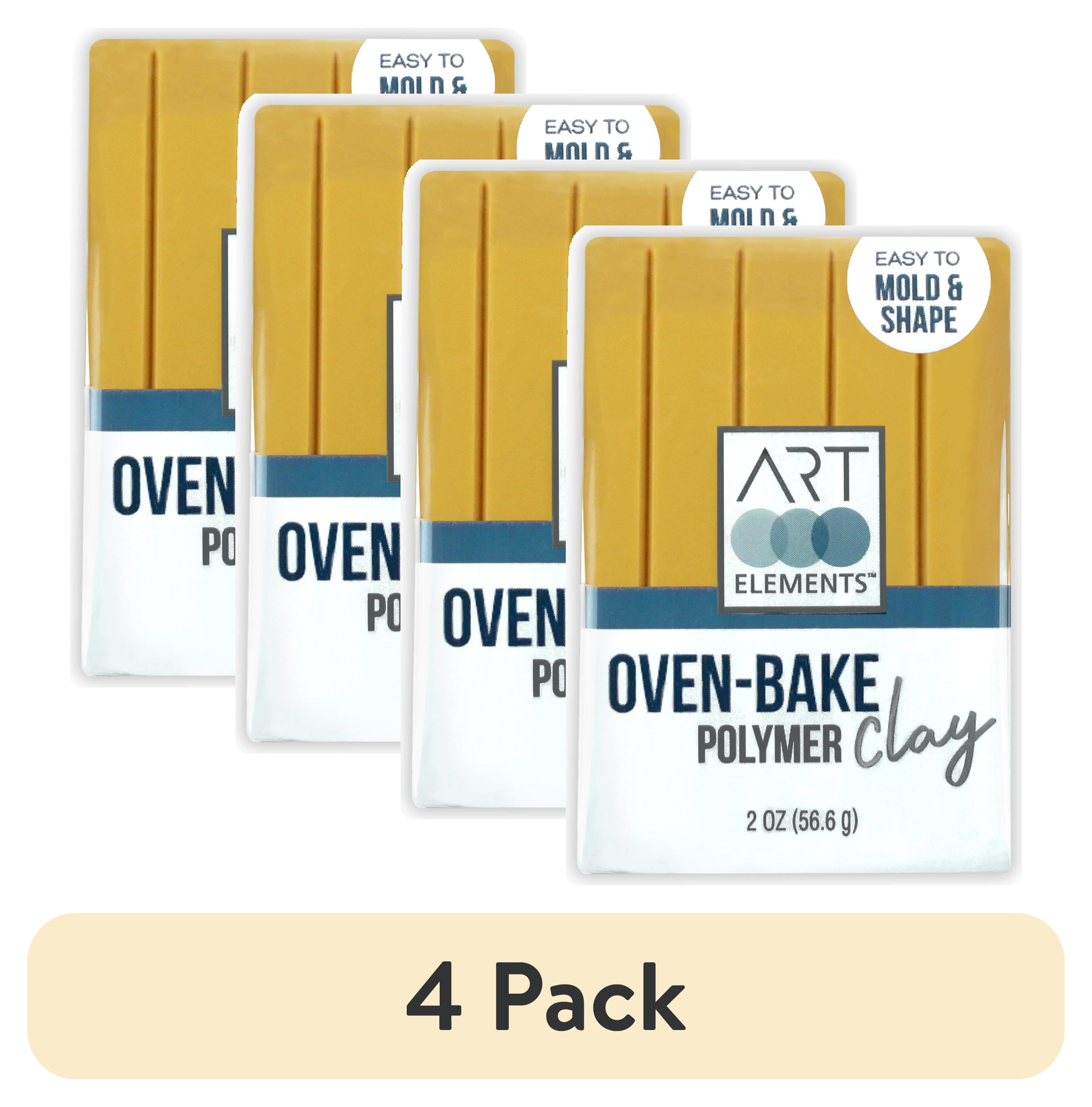 ArtSkills Art Elements 2oz Oven-Bake Polymer Clay 4 Pack Camel for ...