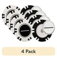 (4 pack) Athletic Works Golf Dual-Mark Poker Chip Ball Markers, 2-Pack ...