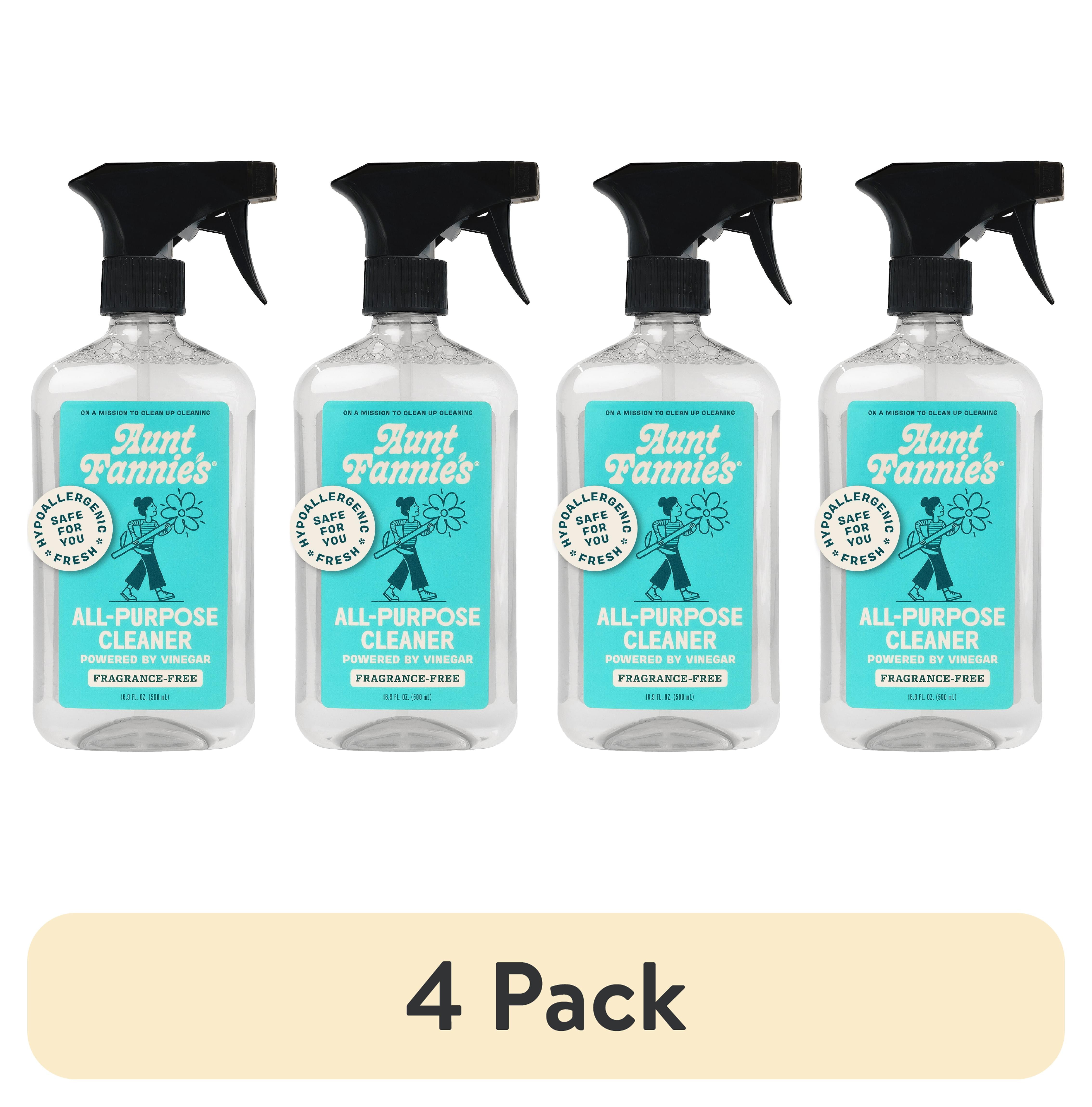 (4 pack) Aunt Fannie's All-Purpose Cleaning Vinegar Spray, Fragrance ...