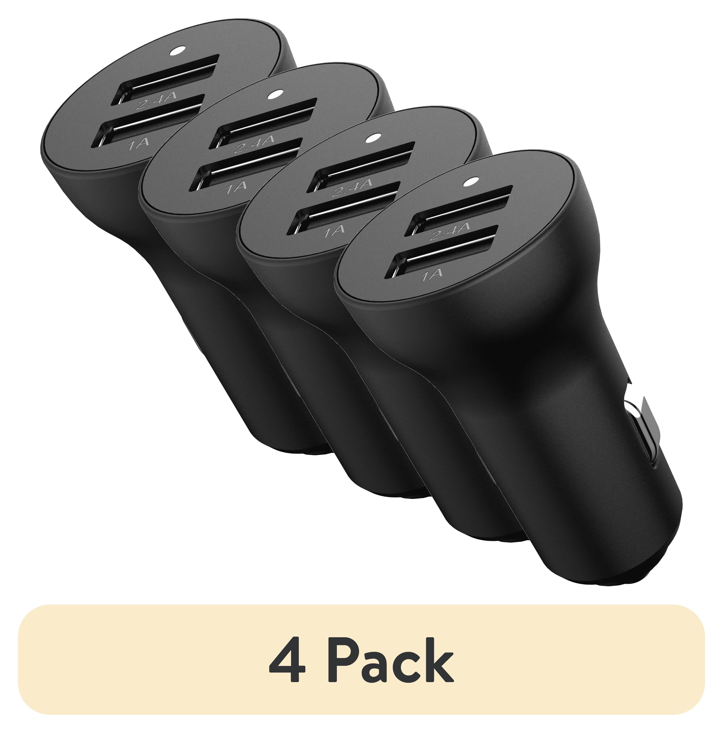 Auto Drive Dual USB Car Charger - Fast Charging - Walmart.com