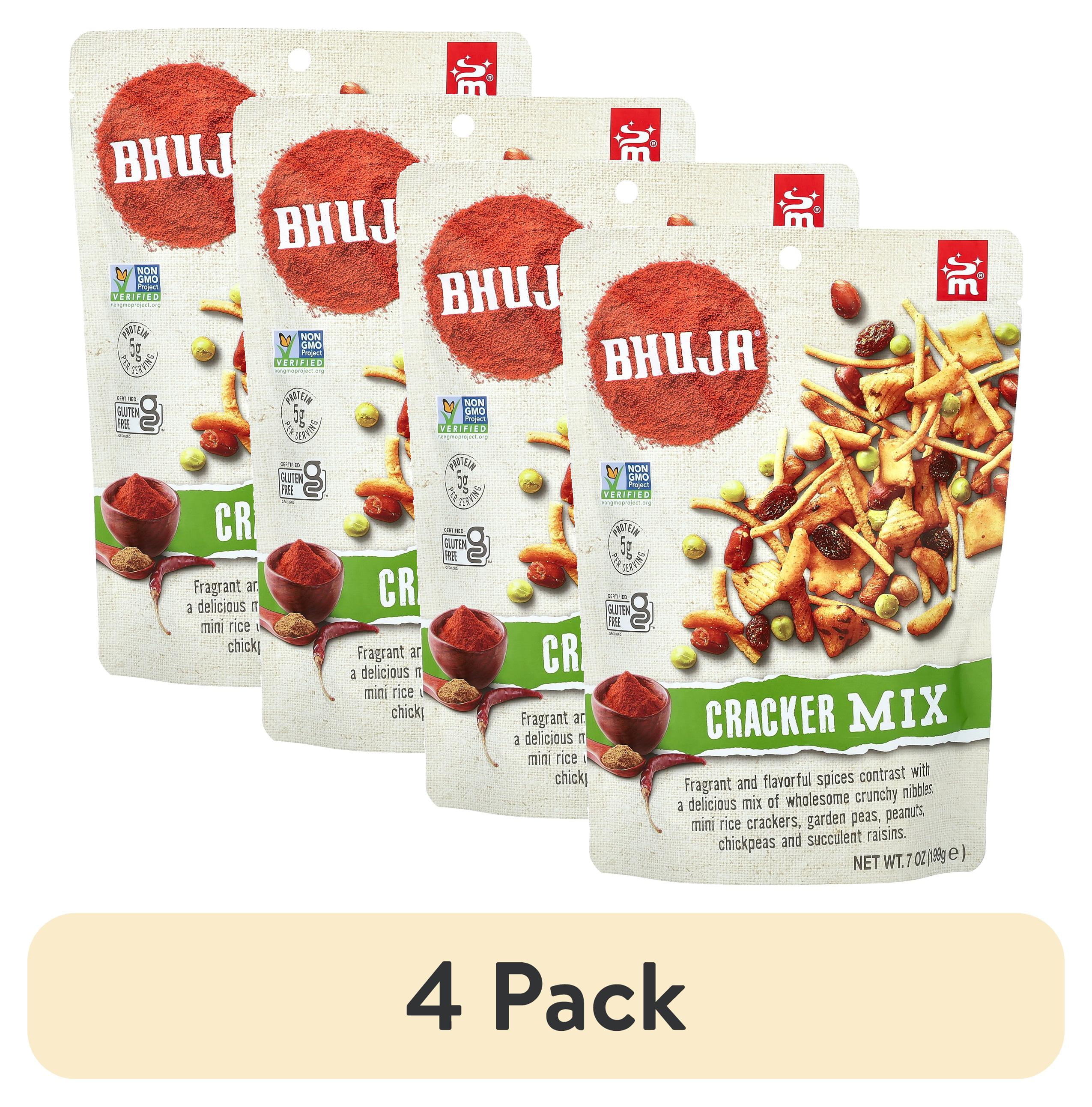 (4 pack) BHUJA Cracker Mix, 7 Ounce Bag - Walmart.com