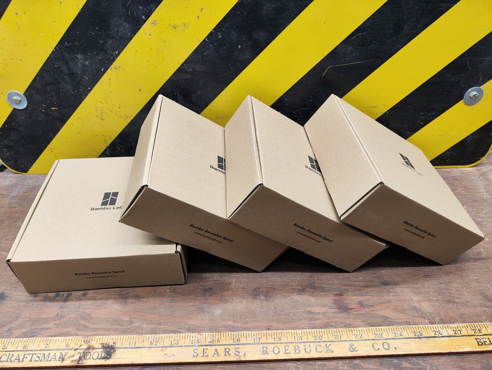 4 pack Bambu Lab Reusable Filament Spool - AMS Compatible for RFID ...