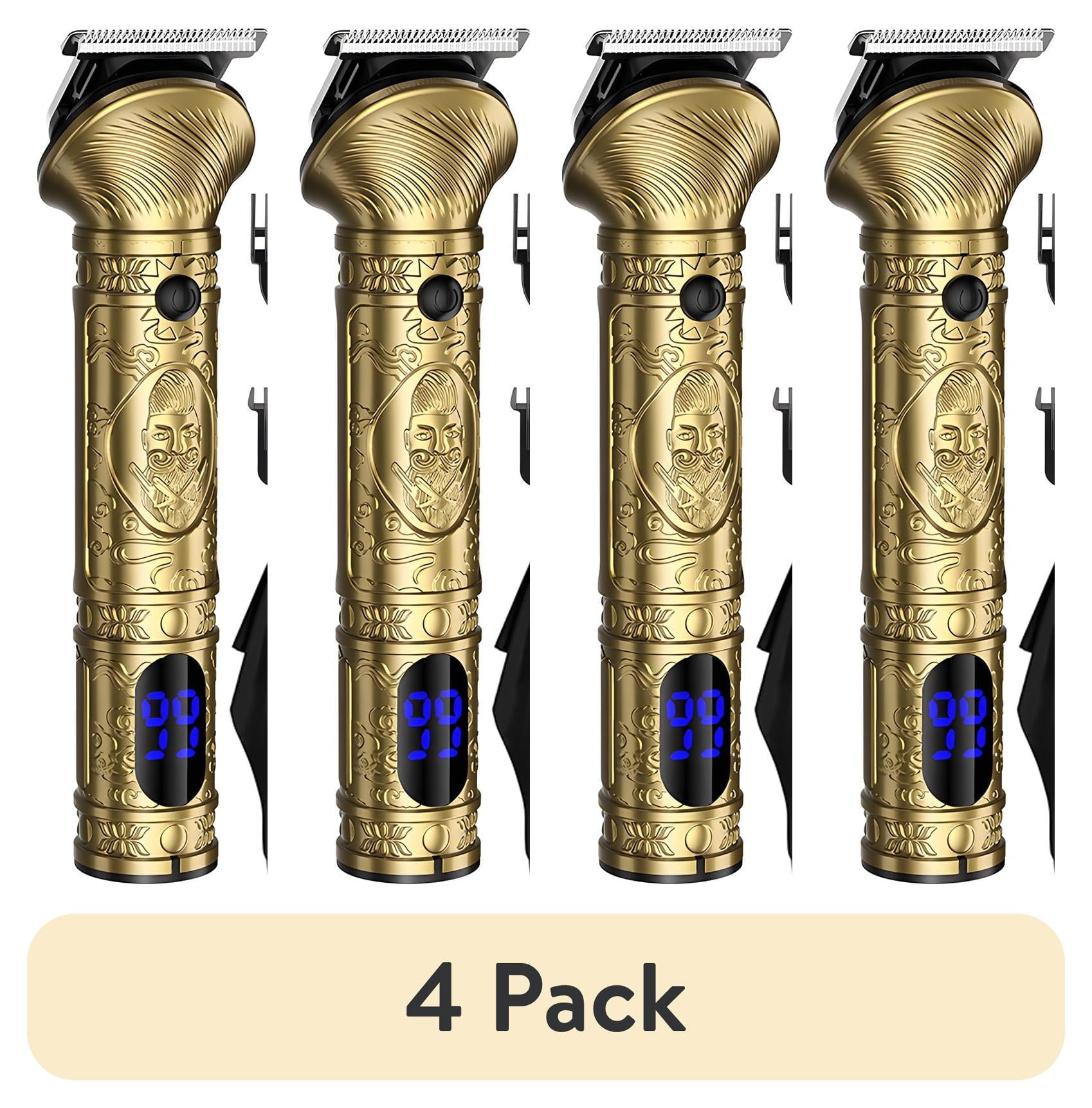 (4 pack) Beard Trimmer,6 in 1 Waterproof Cordless Hair Clippers Shavers ...