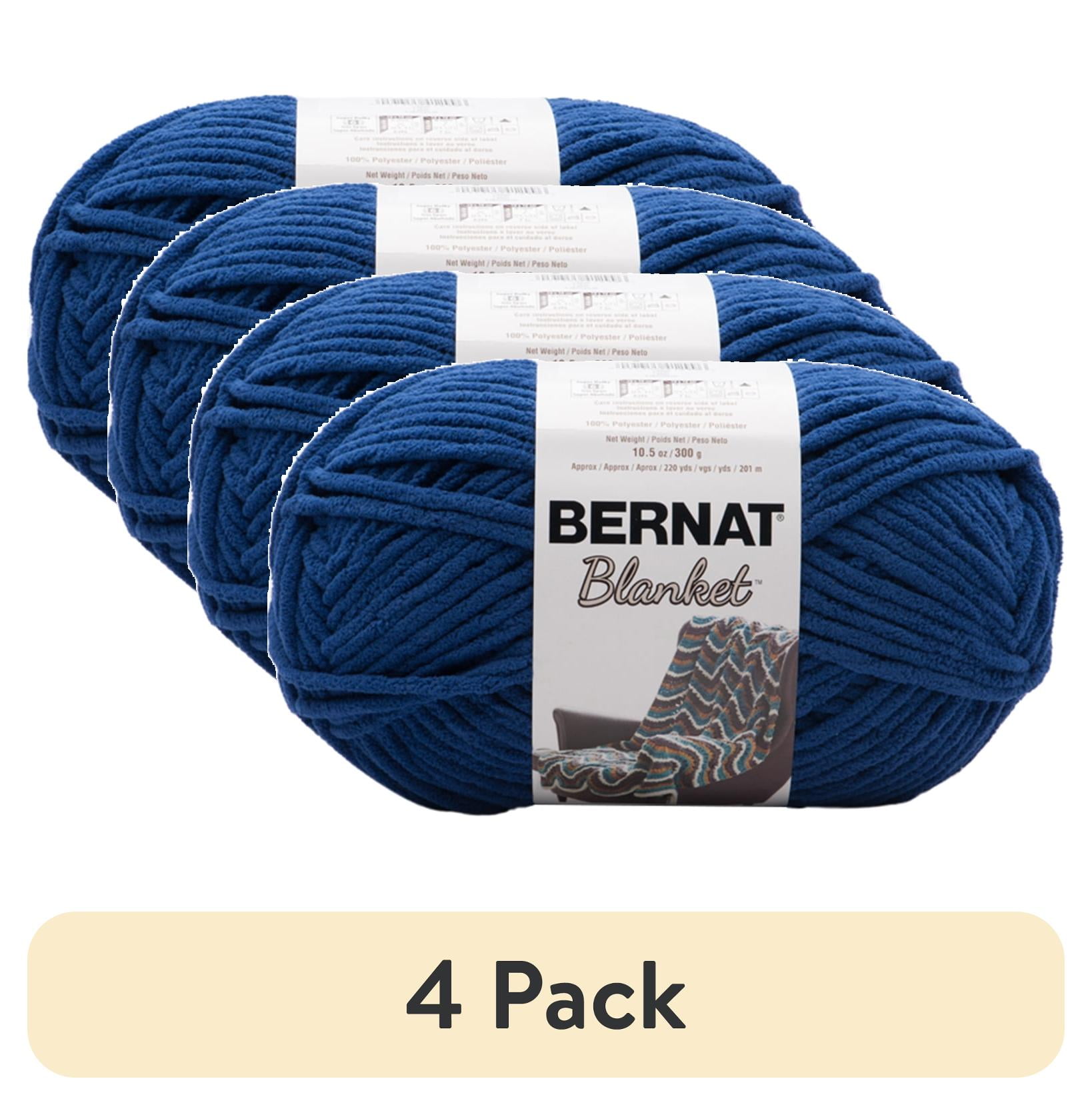 (4 pack) Bernat Blanket Coastal Collection 6 Super Bulky Polyester Yarn ...