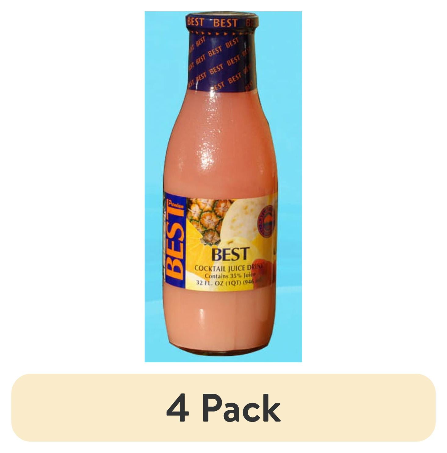 (4 pack) Best Cocktail Juice Drink, 32 Fl. Oz. - Walmart.com