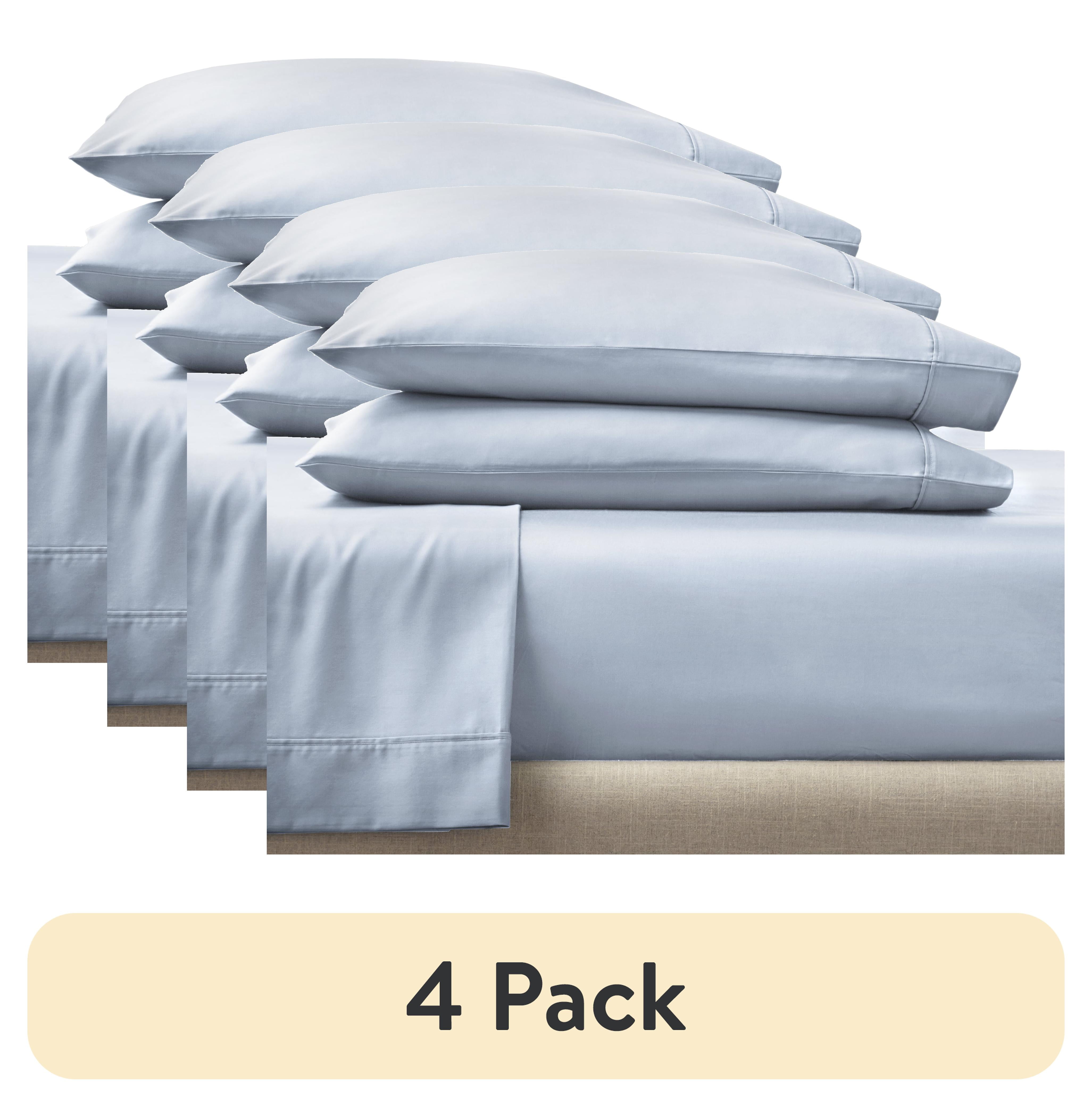 (4 pack) Better Homes & Gardens 300 Thread Count Blue Water Cotton ...