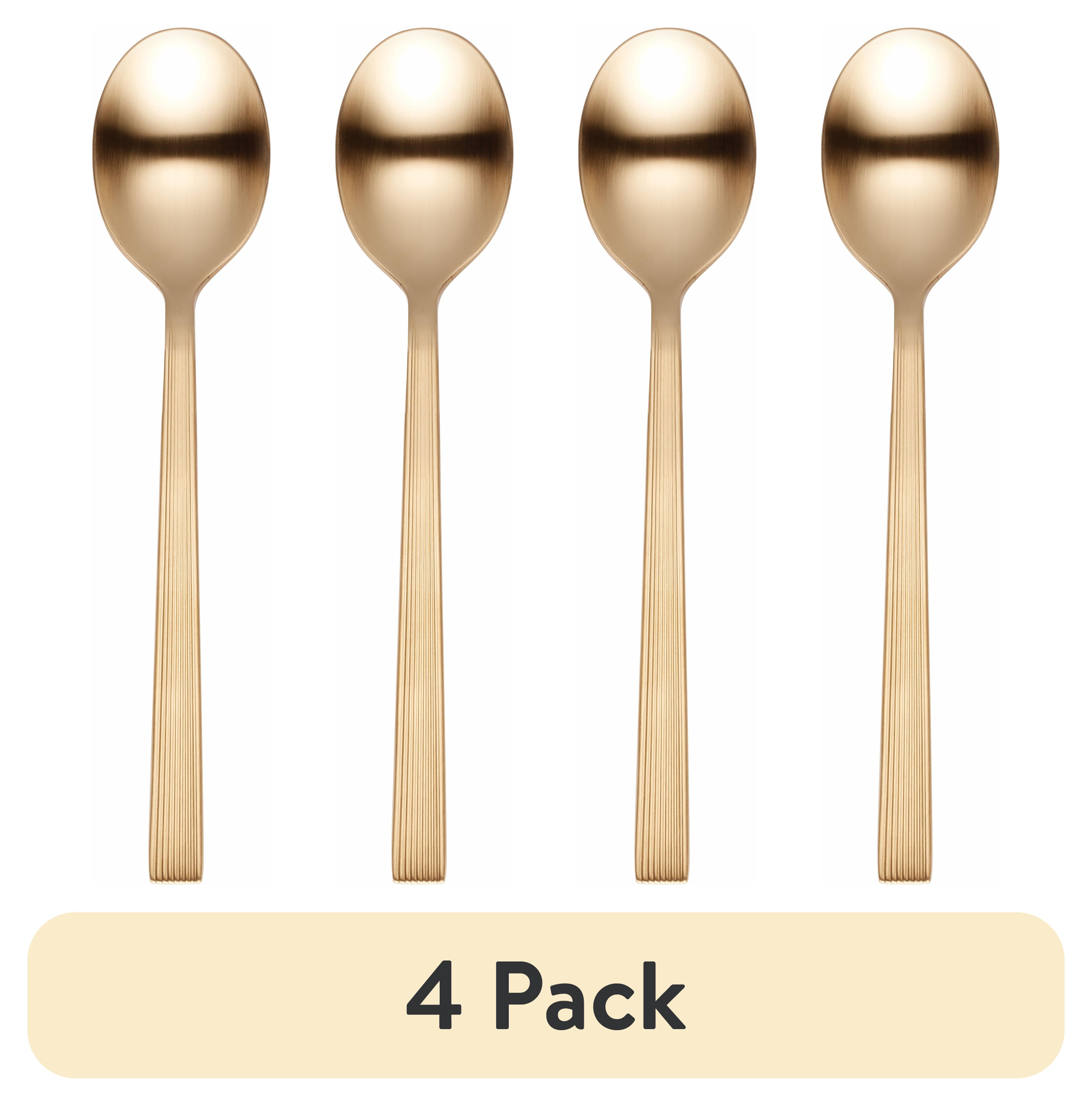 (4 pack) Better Homes & Gardens River Gold Stainless Steel Tableware ...