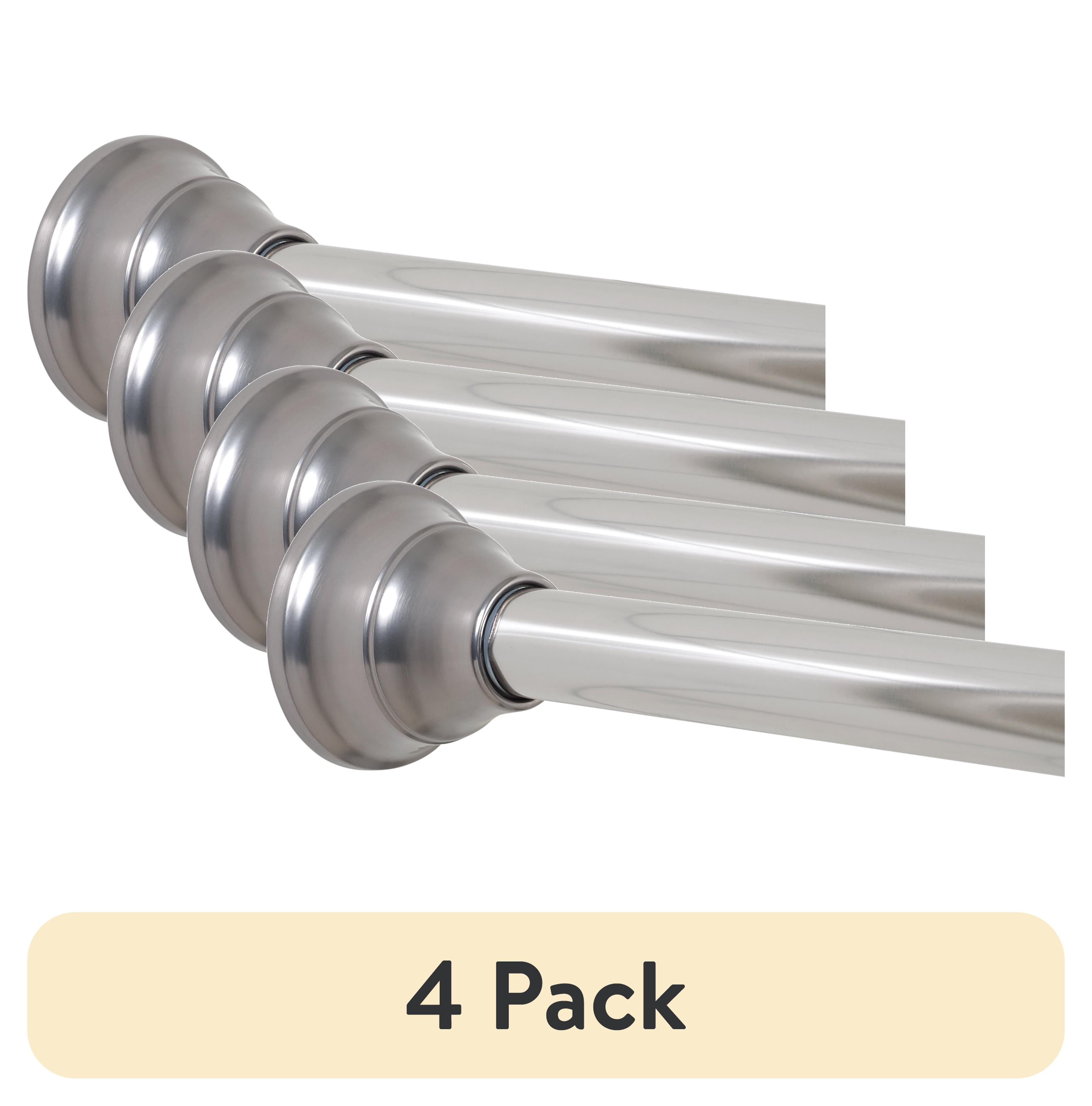 Better Homes & Gardens Adjustable Tension Shower Curtain Rod 43-72 in ...