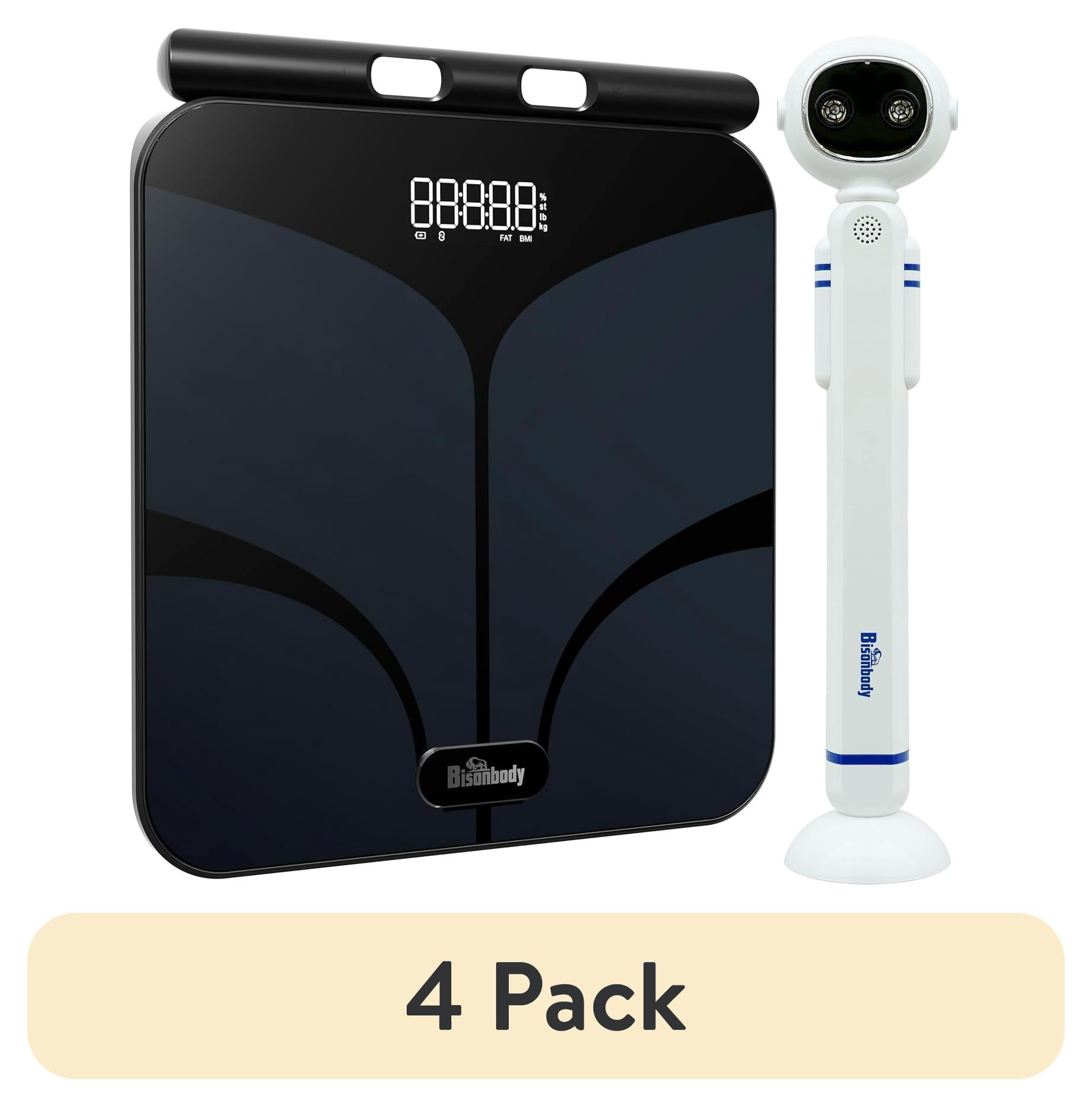 (4 pack) Bisonbody Smart Scale & Height Tracker for Kids – 29 Body ...