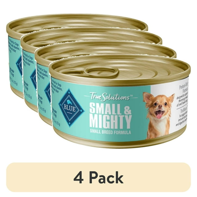 (4 pack) Blue Buffalo True Solutions Small Breed Senior Care Wet Dog ...